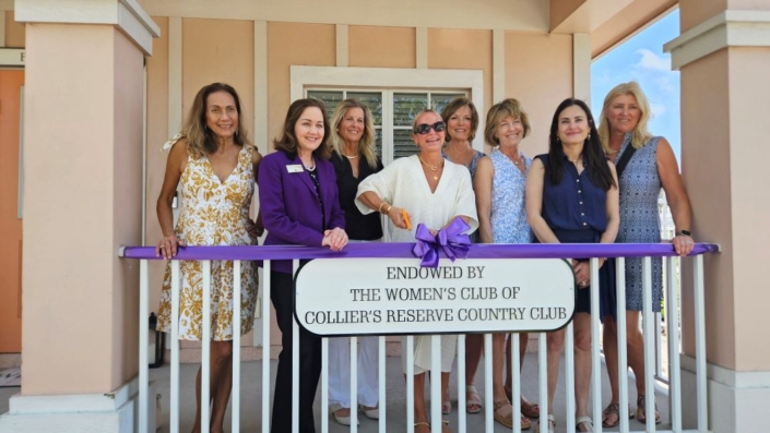 Women’s Club of Collier’s Reserve community support The Shelter for ...