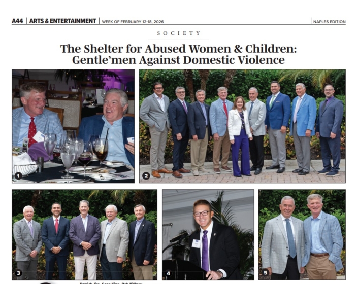 FLORIDA WEEKLY: The Shelter for Abused Women & Children: Gentle'men ...